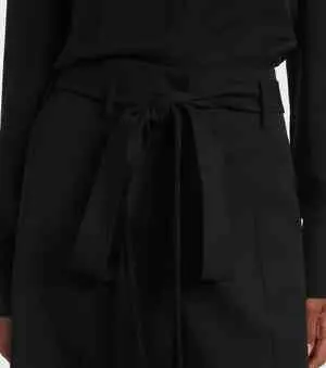 Valentino Garavani Virgin Wool Sable Bermuda Pants