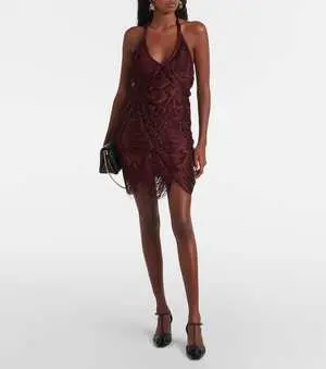 FERRAGAMO Halterneck Minidress