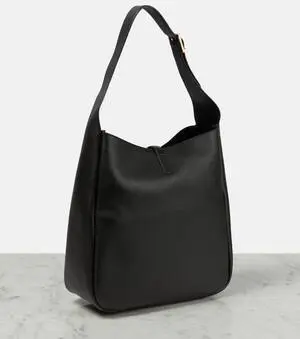 Saint Laurent Le 5 A 7 Supple Large Shoulder Bag - Black