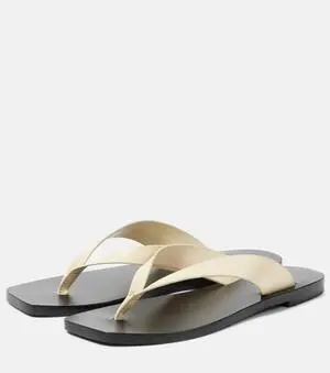 A.emery Kinto Leather Thong Sandals