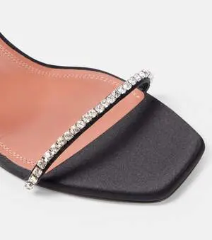 Amina Muaddi Gilda 70 Embellished Mules