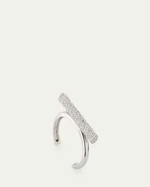 Alexander McQueen Crystal Cuff Bracelet