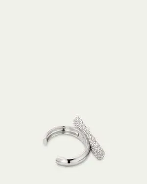 Alexander McQueen Crystal Cuff Bracelet