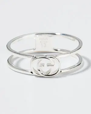 Gucci Interlocking G 6mm Ring