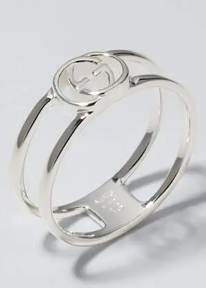 Gucci Interlocking G 6mm Ring