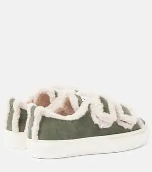 Inuikii Shearling-trimmed Sneakers