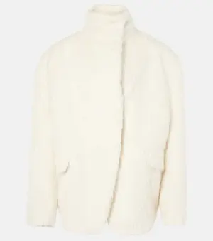Magda Butrym Alpaca-blend Jacket - White