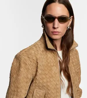 Bottega Veneta Knot Cat-eye Sunglasses