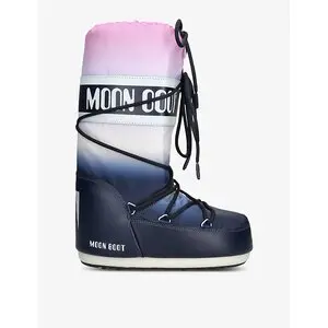 Moon Boot Icon Moonrise Logo-print Shell Boots - Blue Other