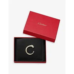 Cartier Panthère De Leather Cardholder - Black