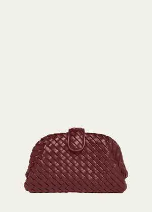 Bottega Veneta Lauren 1980 Mini Clutch Bag - Barolo