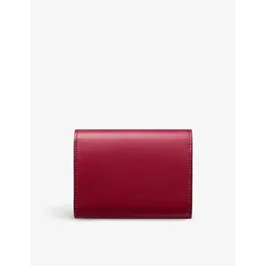 Cartier Panthère De Mini Leather Wallet - Cherry Red