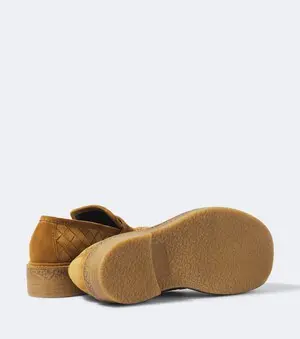 Bottega Veneta Haddock Intrecciato Loafers