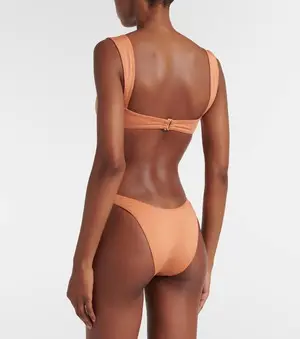 SAME Spiral Low-rise Bikini Bottoms - Orange