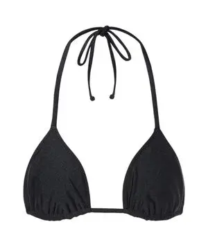 SAME Triangle Bikini Top - Black