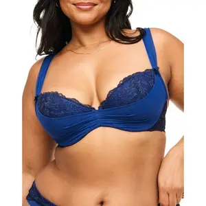 ADORE ME Clairabella Contour Demi Bra Dark Blue