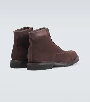 George Cleverley Taron Ii Suede Lace-up Boots