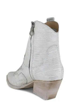 ZIGI Yuliana Western Boots - Off White Leather
