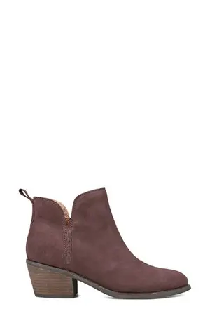 Earth Marisole Bootie - Dark Red