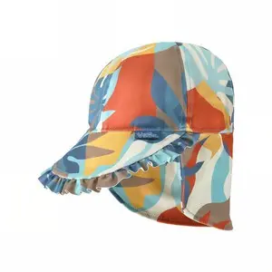 UV SKINZ Swim Flap Sun Hat - Beach Picasso