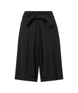 Valentino Garavani Virgin Wool Sablé Bermuda Pants