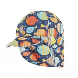 UV SKINZ Swim Flap Hat - Fish Parade