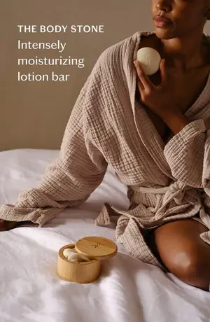 KATE MCLEOD Daily Stonemoisturizing Lotion Bar With Rose - Mini