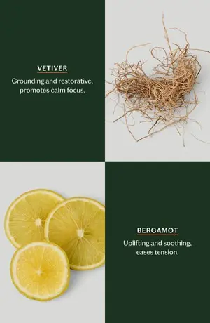 KATE MCLEOD Grounding Stonemoisturizing Lotion Bar With Vetiver & Bergamot - Refill
