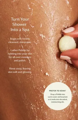 KATE MCLEOD Sleep Pebbledeep Moisturizing Solid Bath & Shower Oil