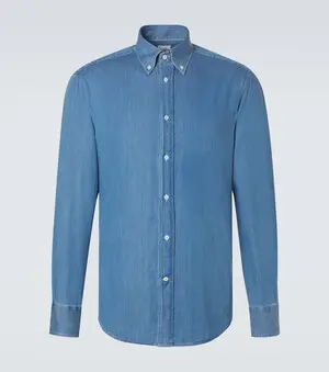 Brunello Cucinelli Denim Shirt - Blue