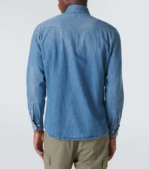 Brunello Cucinelli Denim Shirt