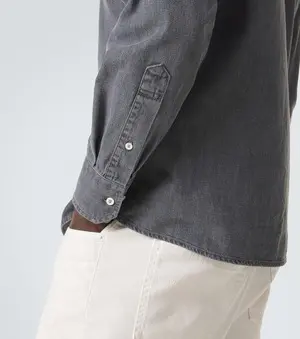 Brunello Cucinelli Denim Shirt - Grey