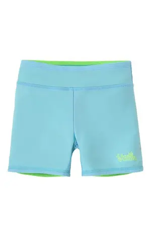 UV SKINZ Reversible Active Swim Shorts - Neon Sky/neon Green