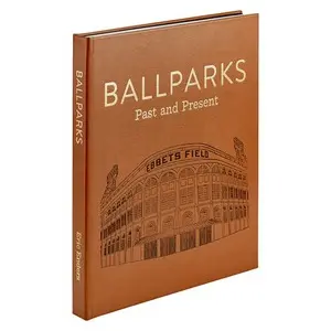 GRAPHIC IMAGE Ballparks Past And Present Leather Coffee Table Book