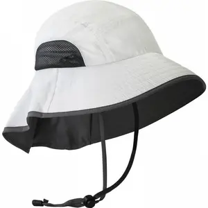 UV SKINZ Sun Shade Hat - White/steel Grey
