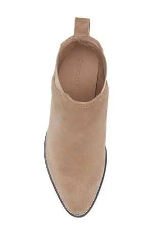 CHOCOLAT BLU Axa Chelsea Boot - Latte Suede