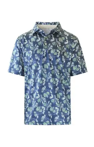 UV SKINZ Short Sleeve Polo Vintage Tropical