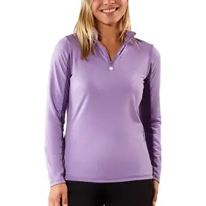 UV SKINZ Quarter Zip Vented Sun Shirt - Daybreak