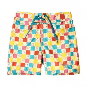 UV SKINZ UV Skinz Board Shorts Checkered Daisies