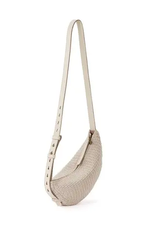 THE SAK Tess Sling Crochet Bag - Ecru