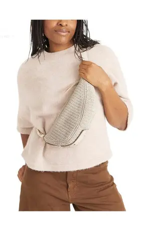 THE SAK Tess Sling Crochet Bag - Ecru