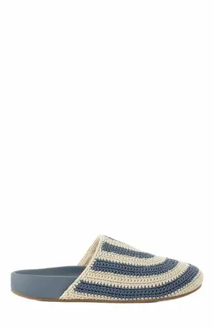THE SAK Bolinas Crochet Clogs Maritime Stripe