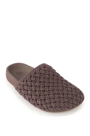 THE SAK Bolinas Crochet Clogs Mushroom Cozy