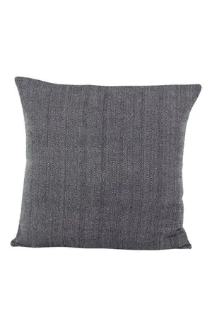 MANUSHI Zig Zag Woven Pillowcover - Black And White
