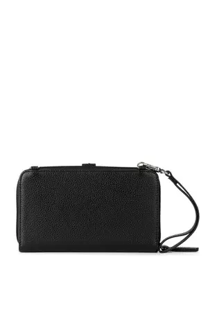 THE SAK Iris Smartphone Crossbody Bag - Black Leather