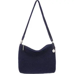THE SAK Lumi Convertible Crossbody Hand Crochet Bag Denim