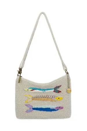 THE SAK Lumi Convertible Crossbody Hand Crochet Bag Sardines