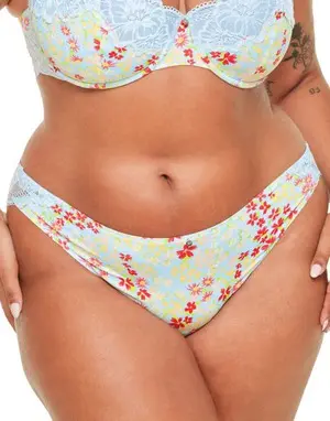 ADORE ME Mathilda Bikini Panties - Ditsy Blue