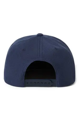 Brixton Woodburn Netplus® Snapback Cap - Washed Navy