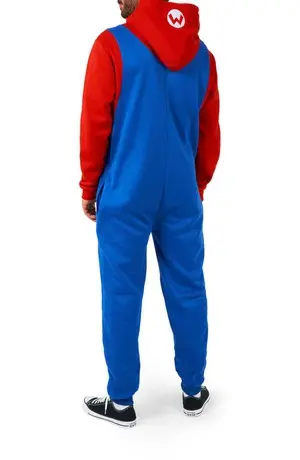 Opposuits Super Mario™ Hooded Fleece Jumpsuit